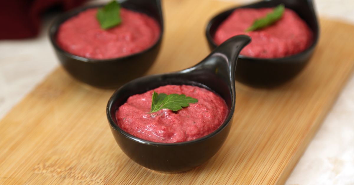 Verrine express betteraves Boursin : recette de Verrine express ...