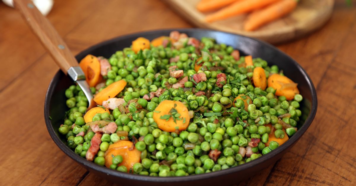 Petits pois à ma façon (facile) : recette de Petits pois à ma façon ...