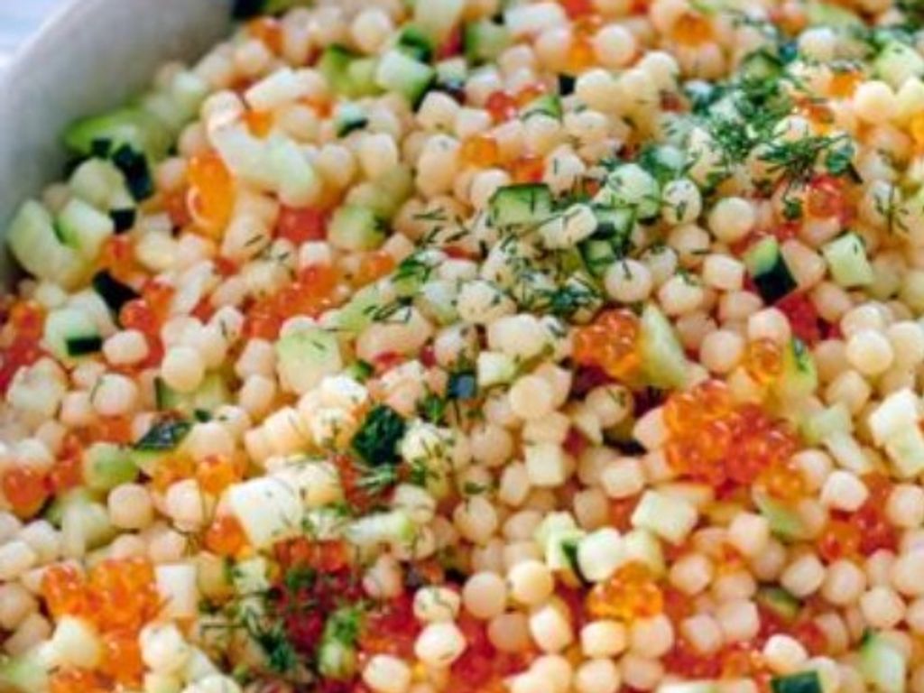 Salade perles de la mer : Recette de Salade perles de la mer