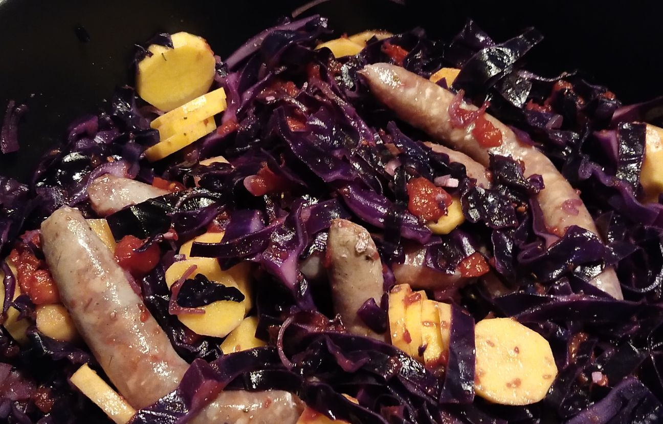 Chou rouge à la casserole : Recette de Chou rouge à la casserole