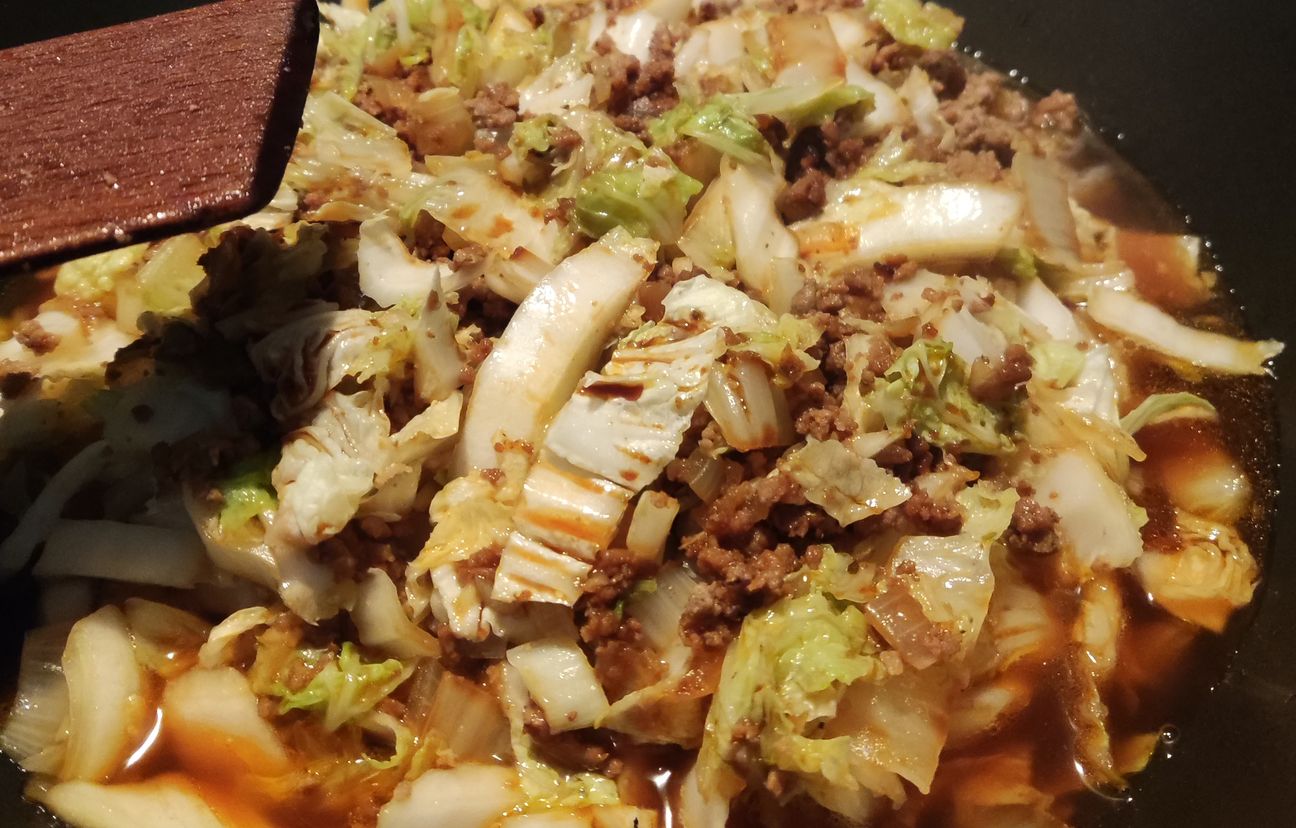 Chou chinois sauce soja : Recette de Chou chinois sauce soja