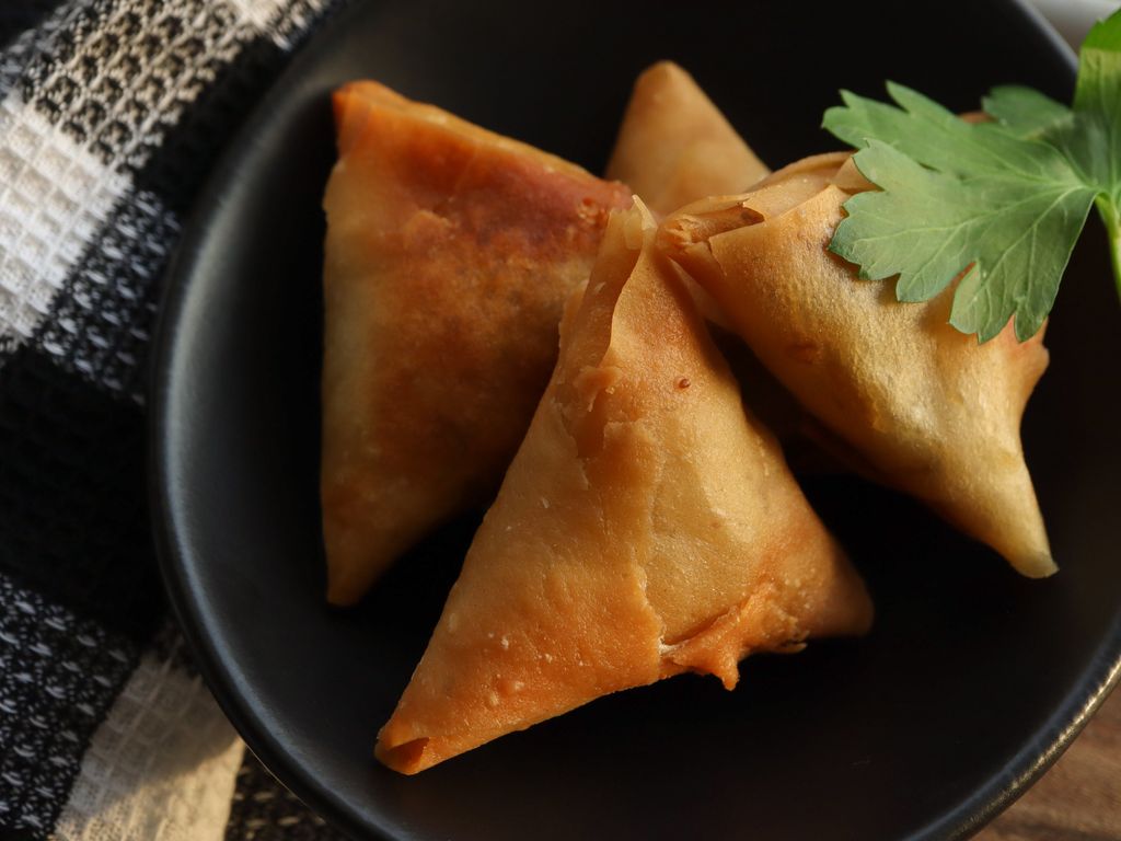 Samoussas végétariens au Airfryer : Recette de Samoussas végétariens au ...