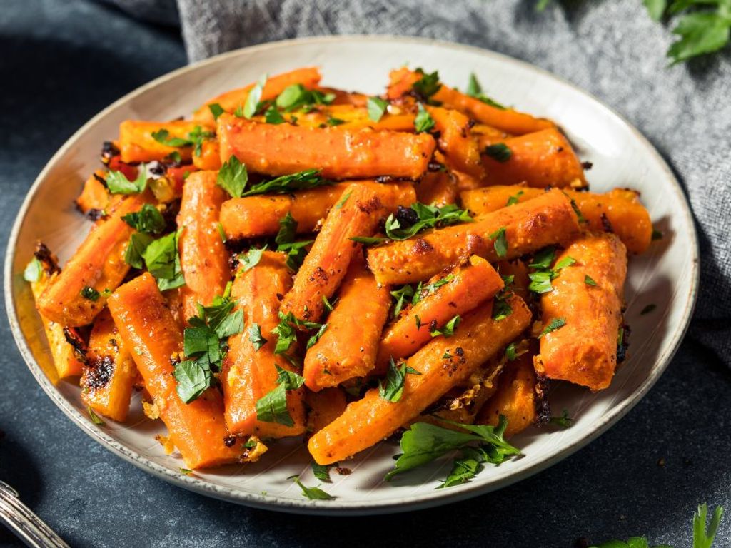 Carottes rôties au Airfryer : Recette de Carottes rôties au Airfryer