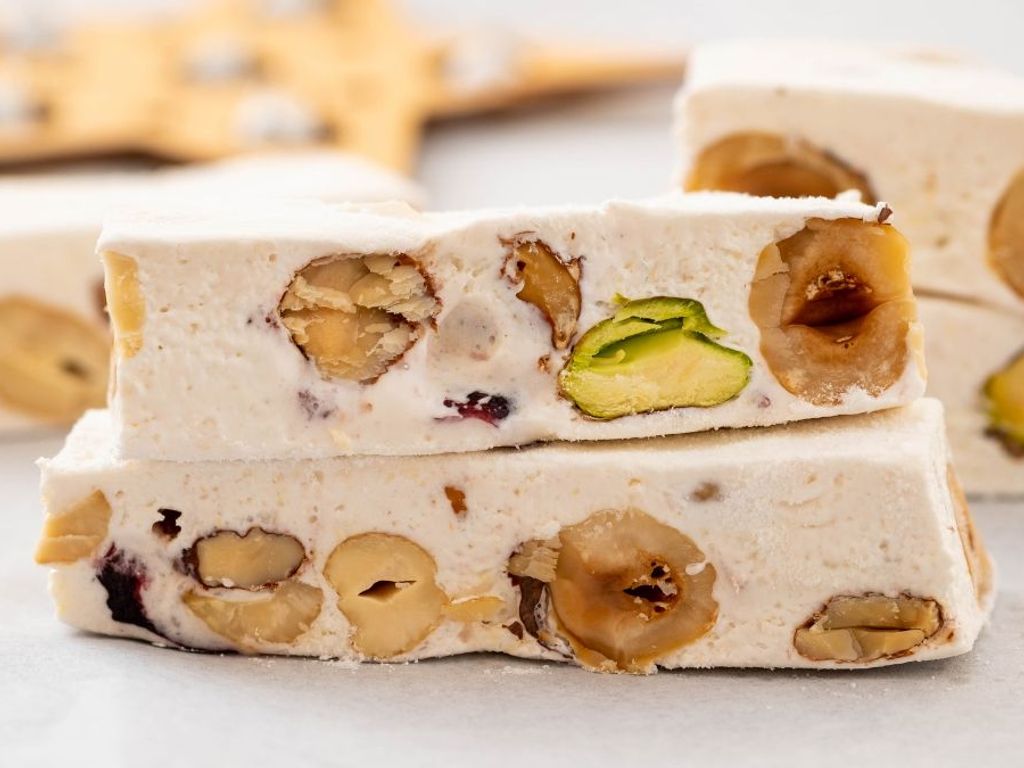 Nougat au Thermomix : Recette de Nougat au Thermomix
