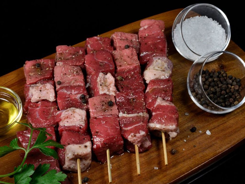 Marinade brochette bœuf : Recette de Marinade brochette bœuf