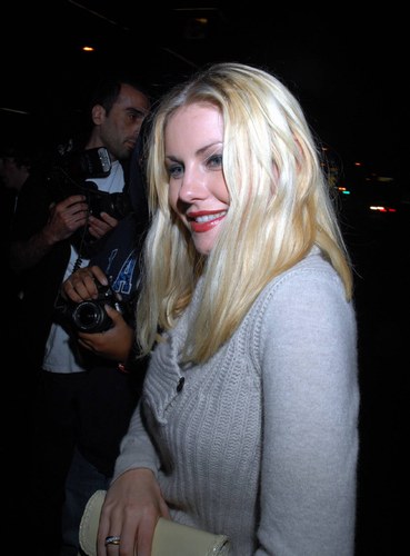 Elizabeth Cuthbert Smoking Cigarette