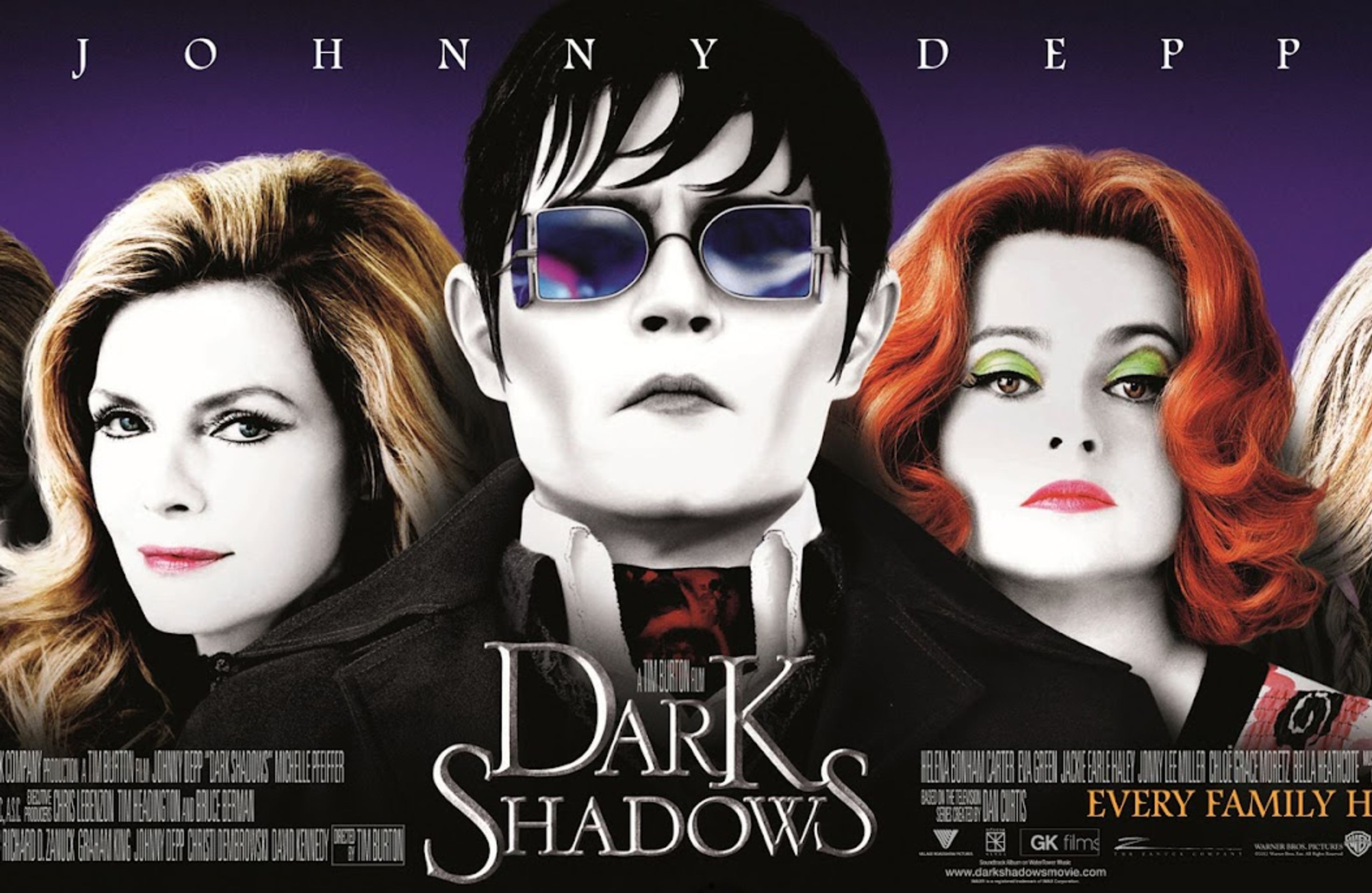 Tim Burton : Notre avis sur Dark Shadows