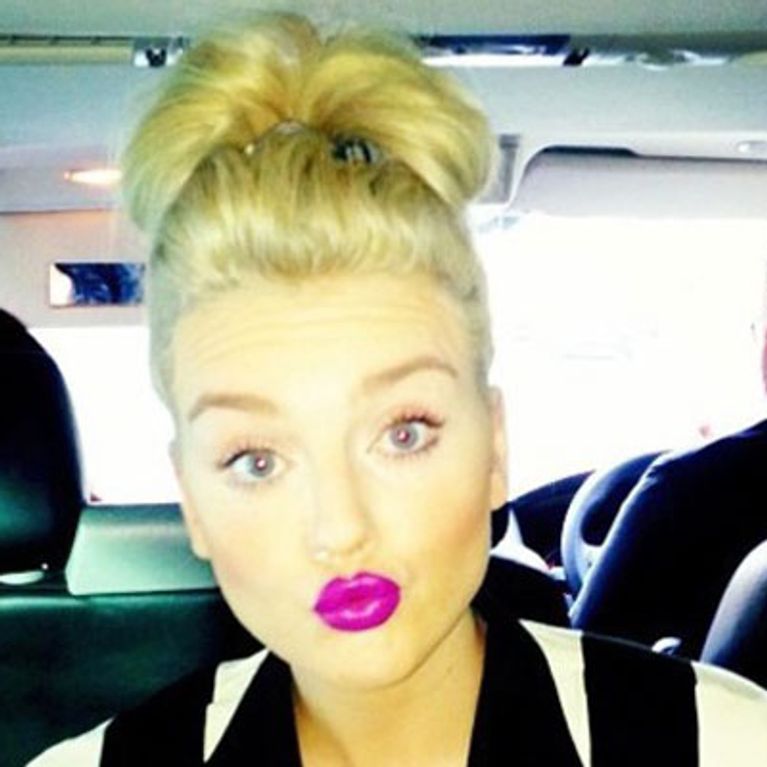 Little Mix's Lips: Get Perrie Edwards' Purple Power Pout