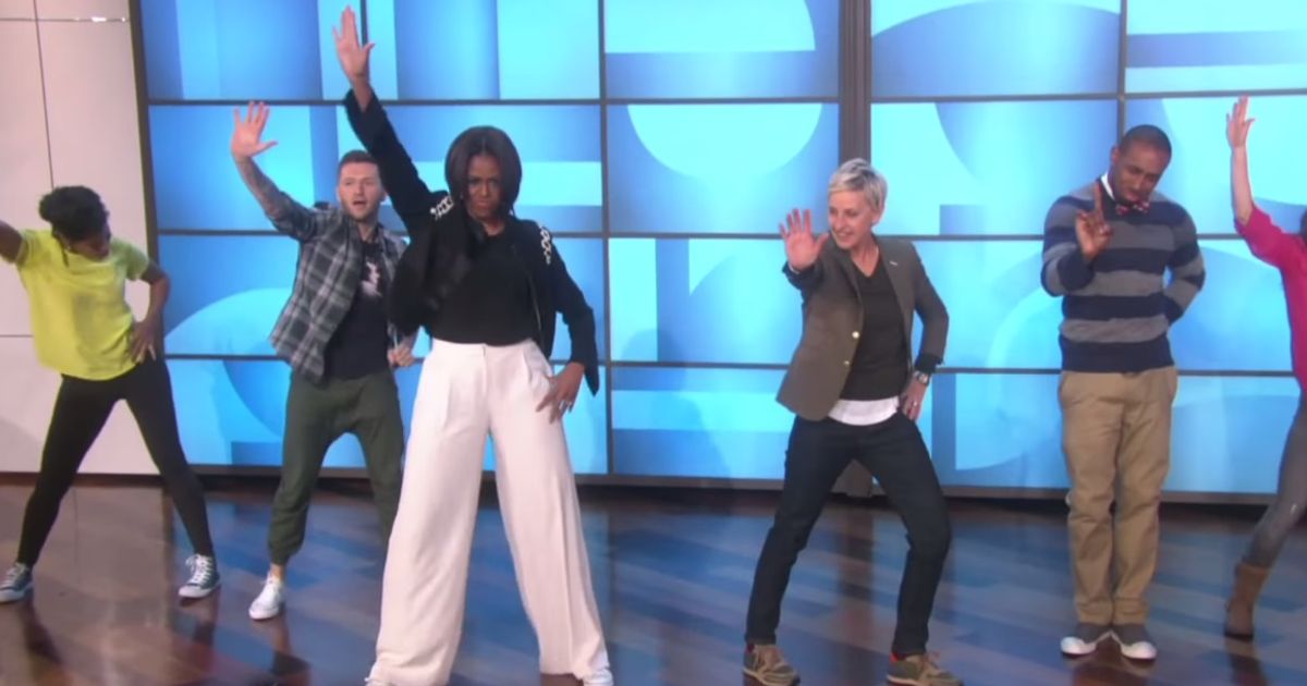 Michelle Obama danse pour lutter contre l'obésité (Vidéo)
