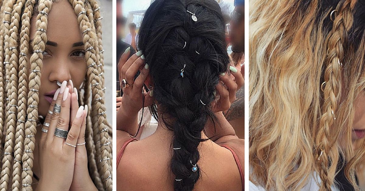 Tendance Hair Rings : Quand les piercings s'invitent dans nos cheveux
