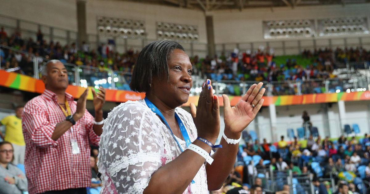 Teddy Riner, ses parents aux JO deRio
