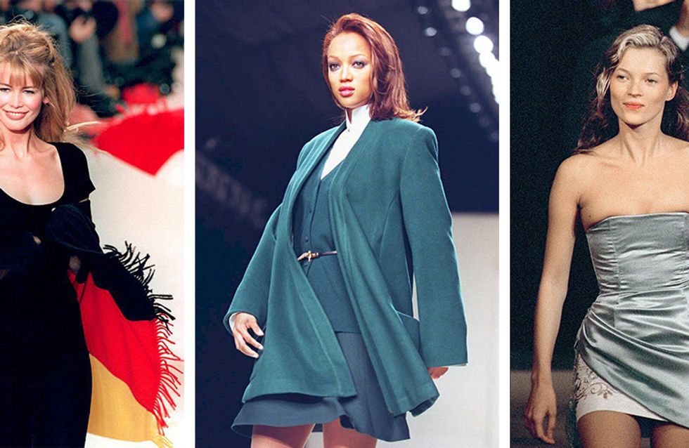 Growing Old Gracefully! Our Favourite Supermodels: Then And Now