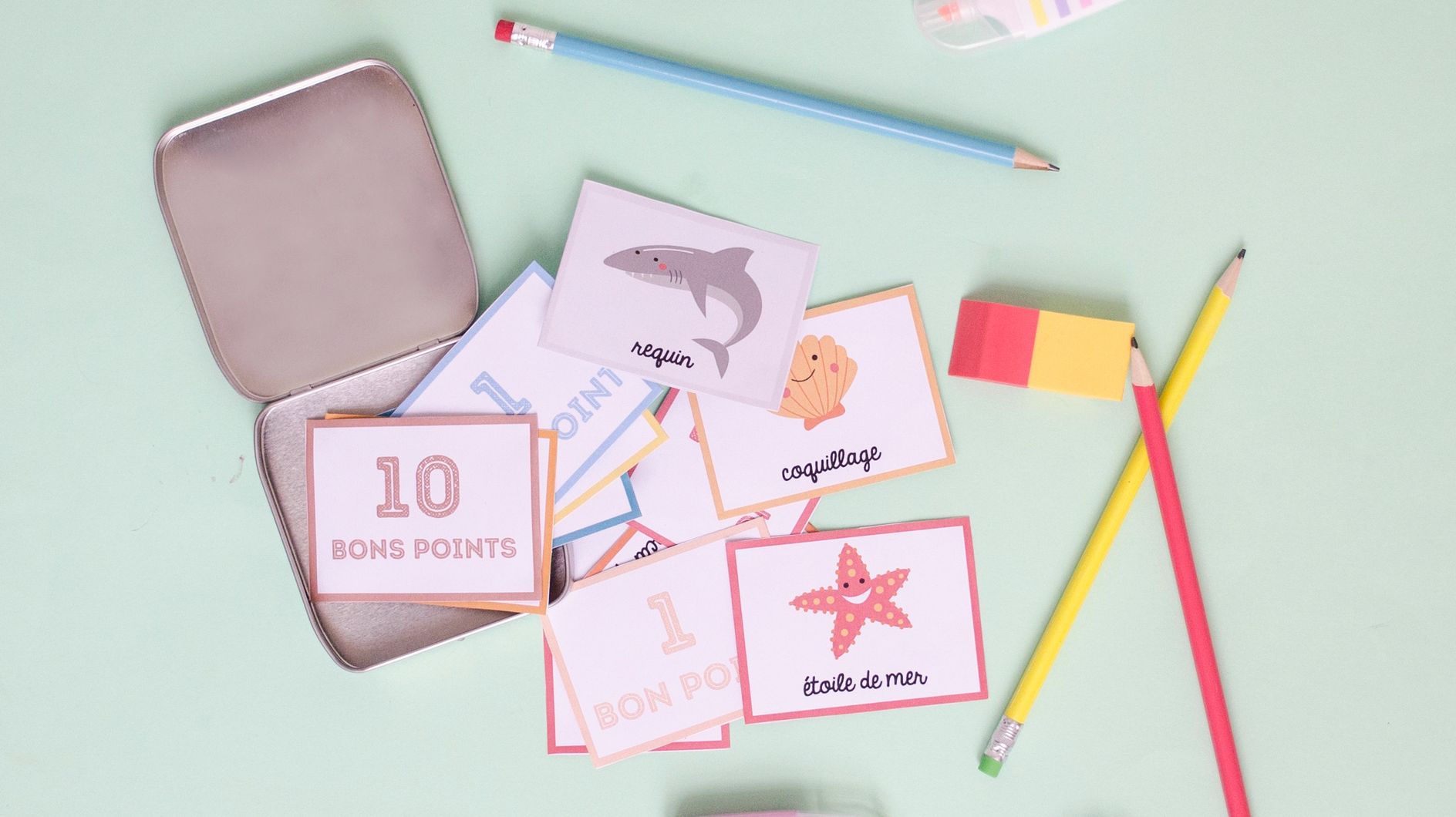 Des bons points pour enfants sages