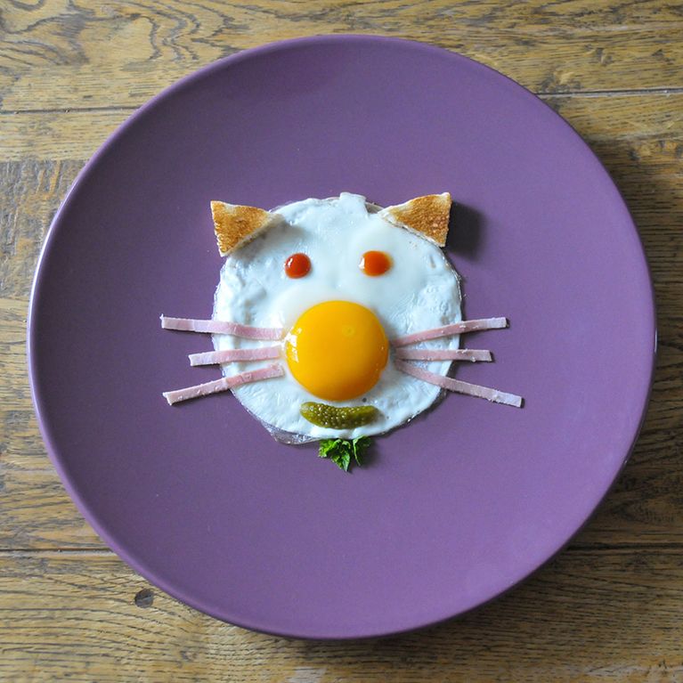 Recette : l'oeuf au plat rigolo pour les enfants