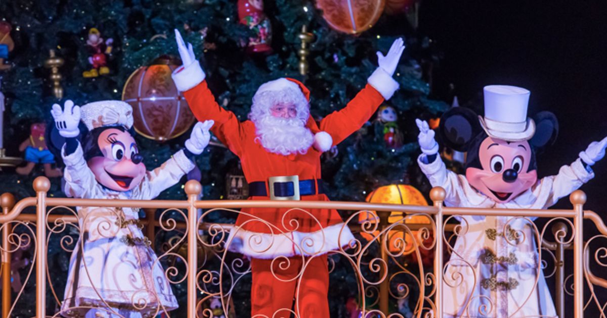Noël à Disney : ces photos qui font rêver