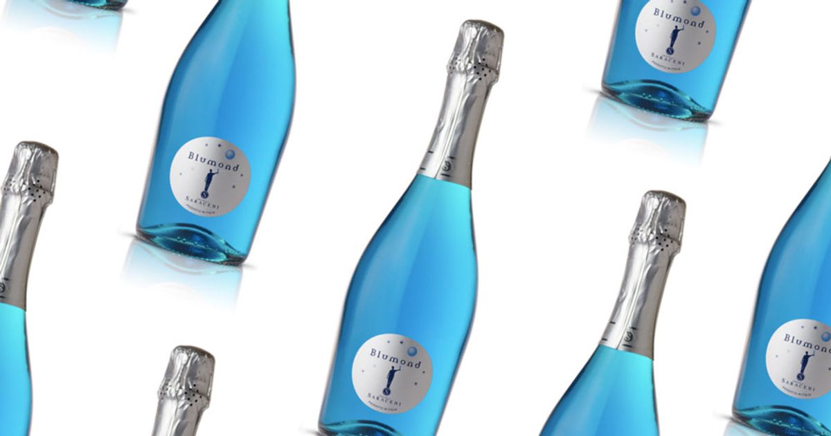 Blue Prosecco Is Soon To Be A Thing And We're Not Sure How We Feel