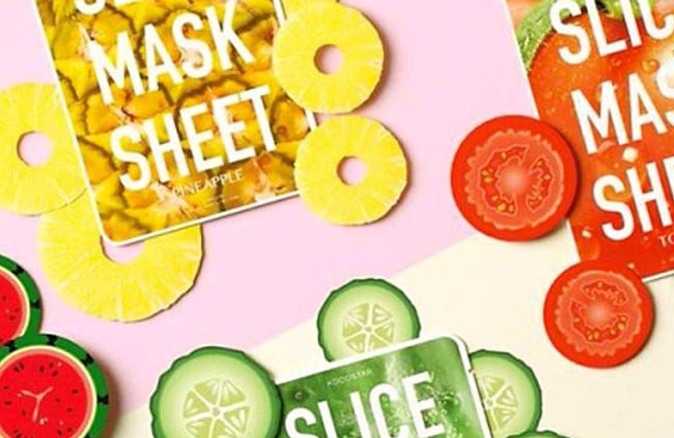 SLICE MASK SHEET : le nouveau masque fruité qui prend soin de la peau