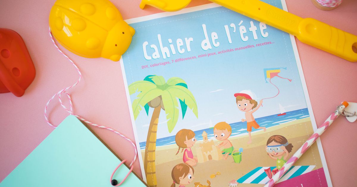 Un super cahier de vacances pour s'amuser tout l’été