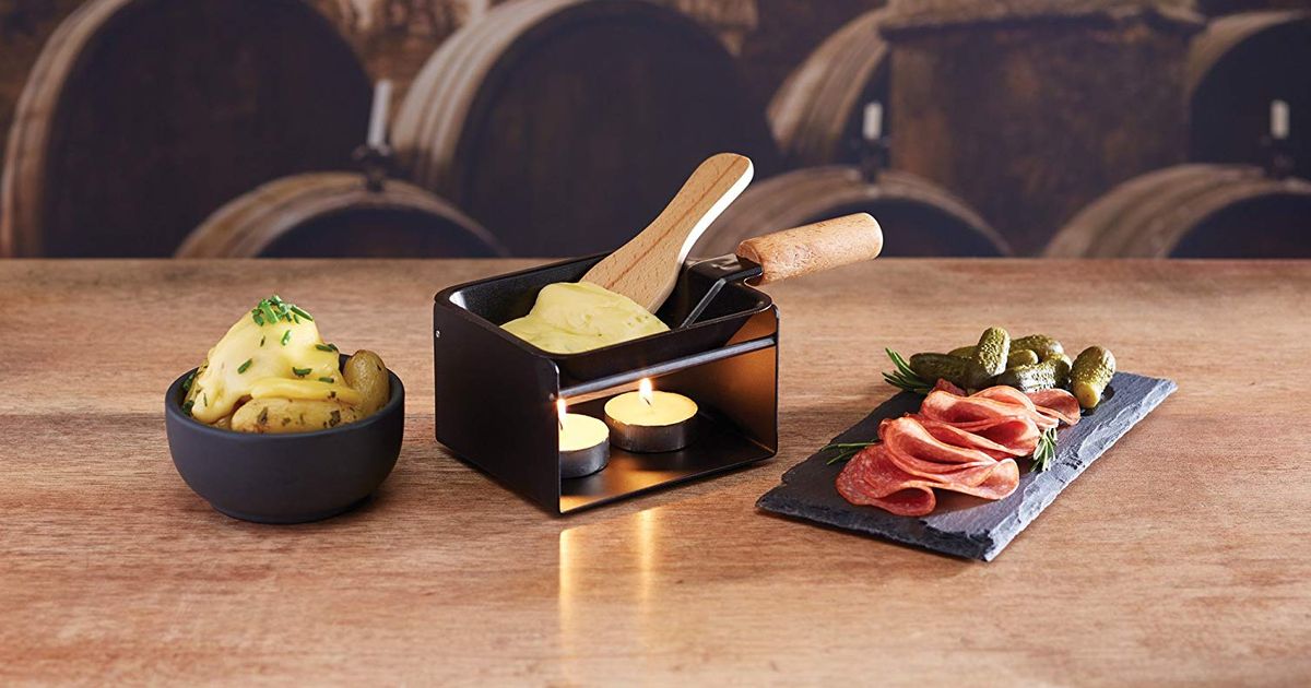 Envie d'une raclette en solo ? C'est possible avec cet appareil