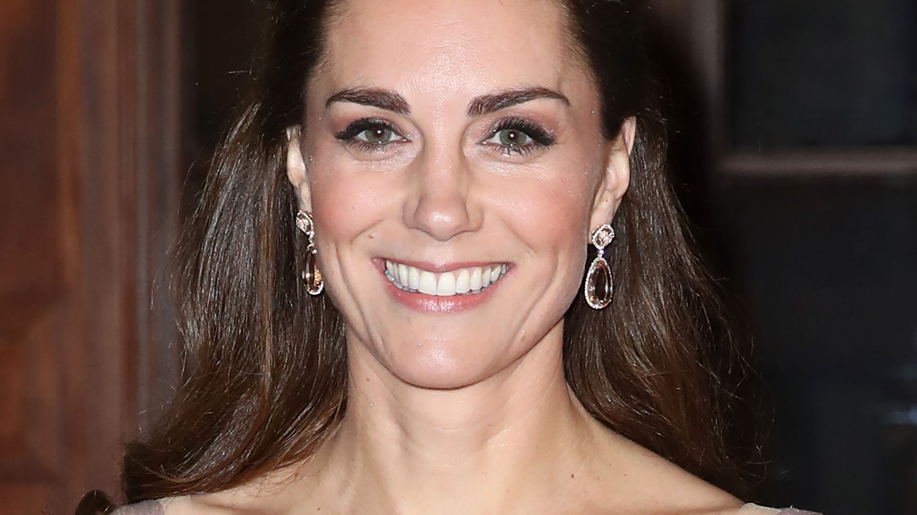 Kate Middleton, magnifique dans une robe de princesse rose