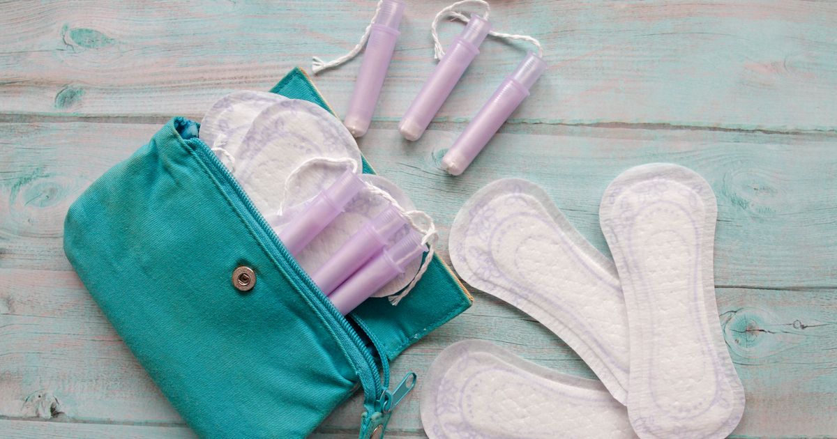 Verbalisées pour l'achat de protections menstruelles