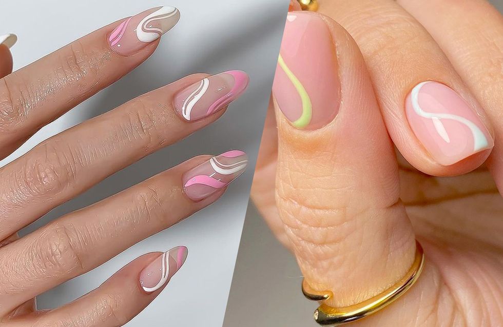 Manucure : voici LE motif tendance à dessiner sur vos ongles