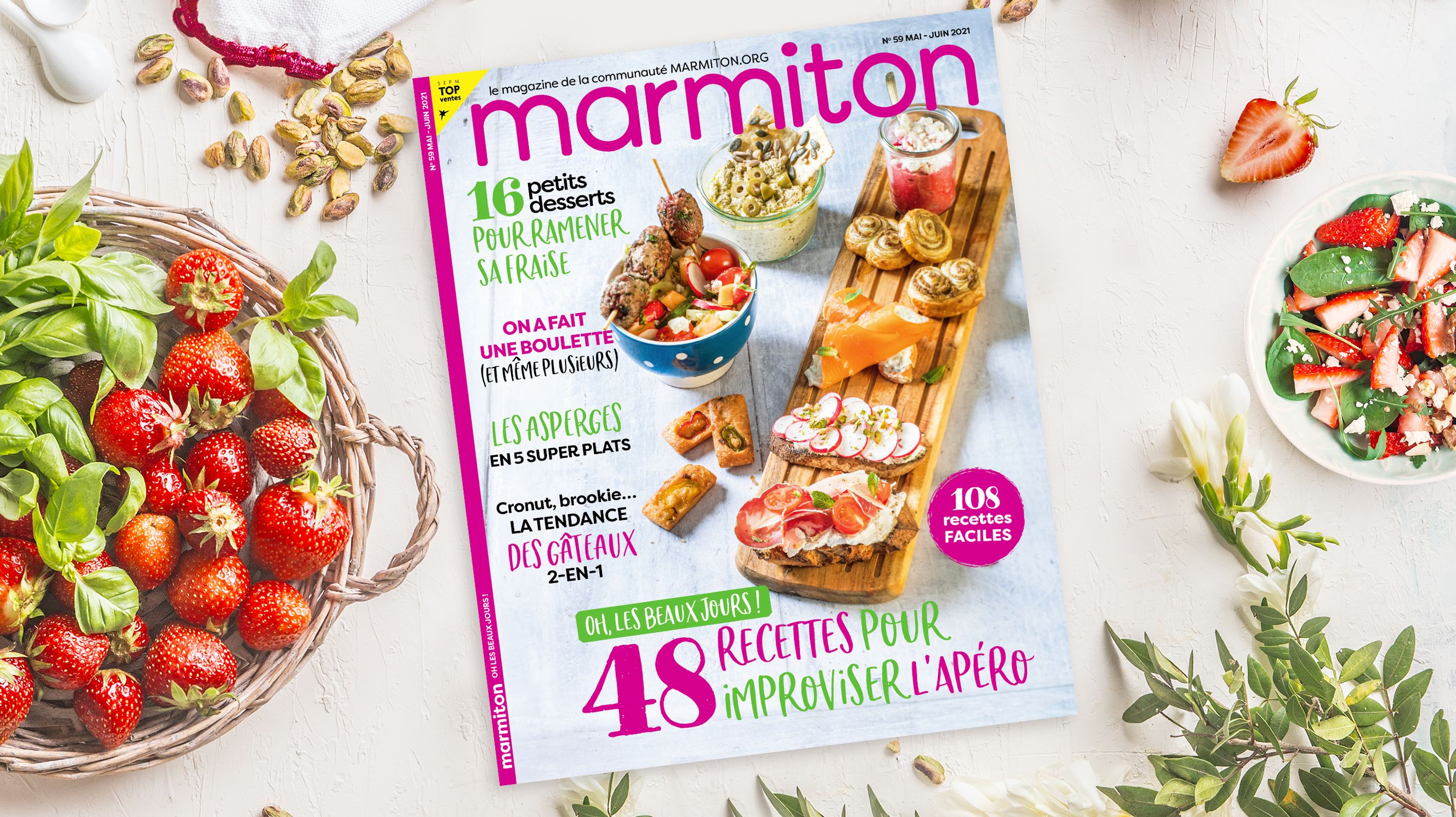 5 raisons de courir acheter le nouveau magazine marmiton
