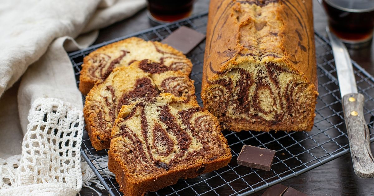 Cyril Lignac : sa recette pour un cake marbré parfait et moelleux à souhait