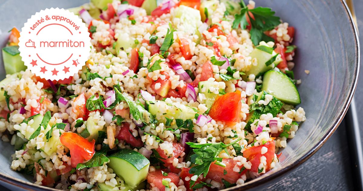 Voici LA meilleure recette de taboulé d'après Marmiton ! (4,7/5)