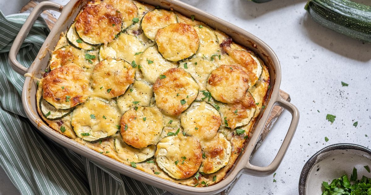 Gratin de courgettes : 15 minutes (cuisson comprise) suffisent à ...