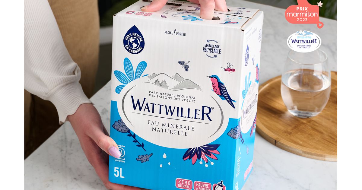 Une fontaine à eau minérale de 5 litres : nouvelle innovation de Wattwiller