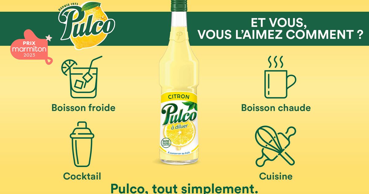 Préparez de nombreuses recettes avec Pulco Citron
