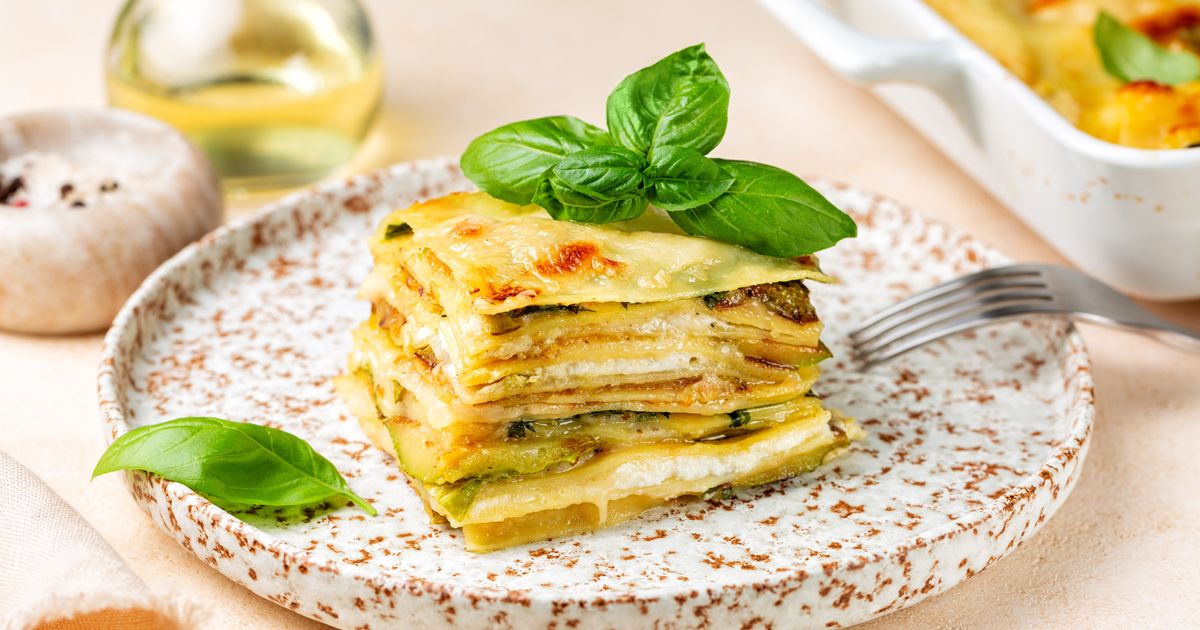 Cette recette de lasagnes aux courgettes facile et rapide à préparer va ...