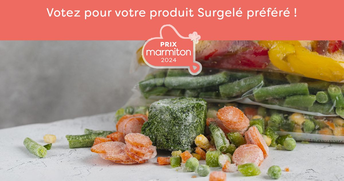 Votez pour votre produit Surgelé préféré