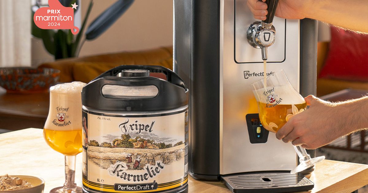 Découvrez la bière pression à la maison avec la machine PerfectDraft Pro.