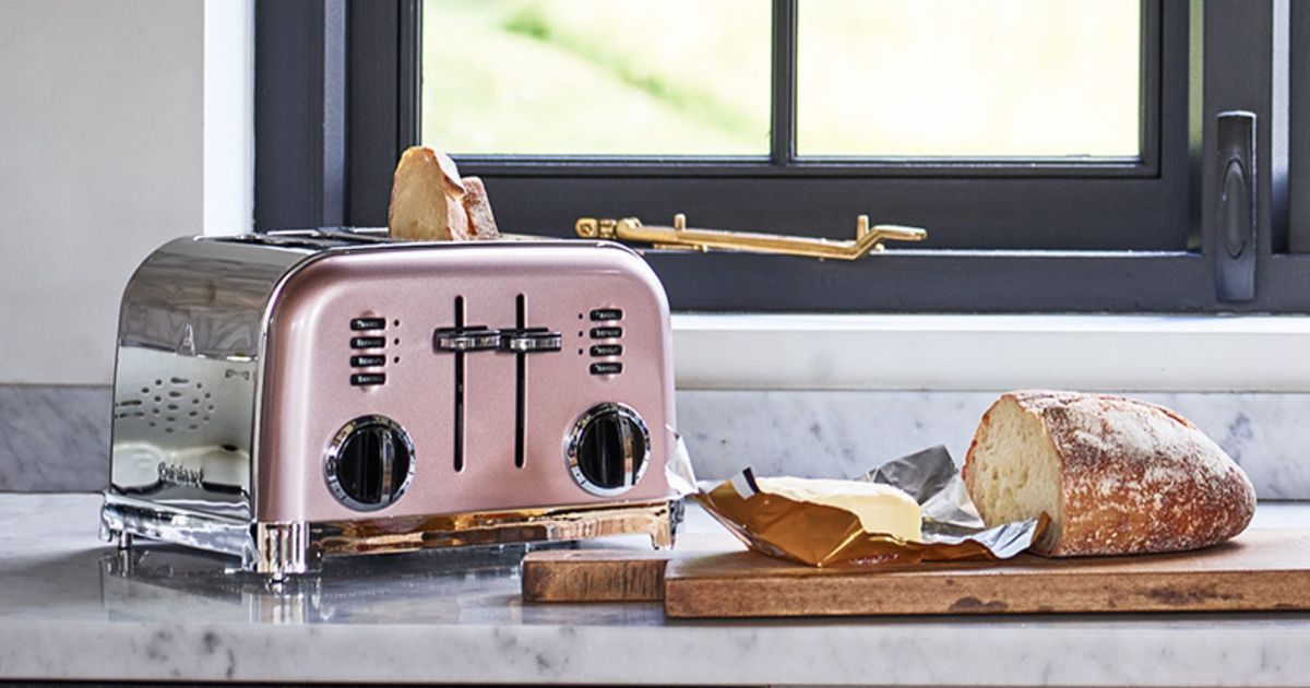 Coup de cœur pour ce grille-pain rose Cuisinart, aussi pratique qu ...