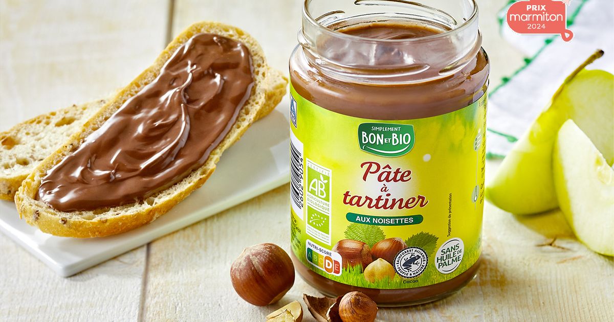 On craque pour la pâte à tartiner bio et sans huile de palme d’ALDI