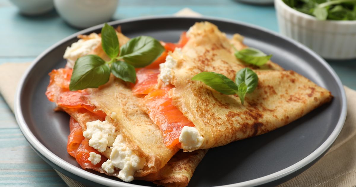 Crêpe salée géante : la recette super protéinée à faire avec seulement ...