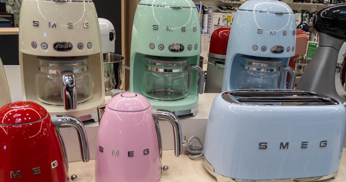 Ces supermarchés vont vous permettre d'obtenir des produits SMEG à prix cassé à chaque passage ...