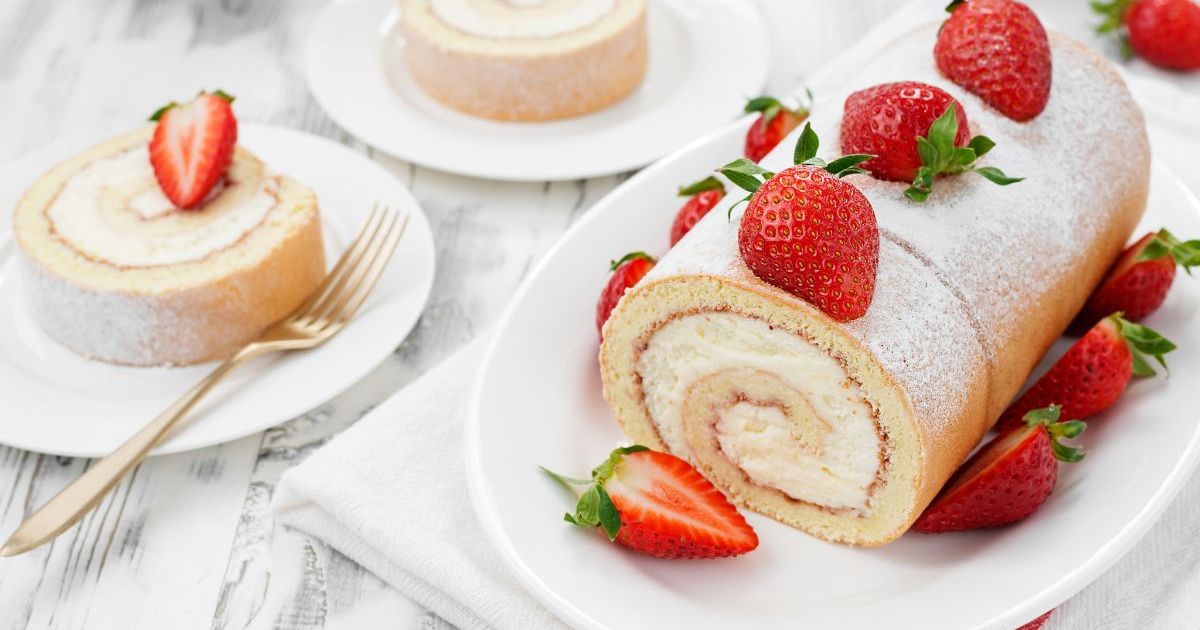 "Ce gâteau roulé aux fraises de ma grand-mère est le meilleur au monde ...