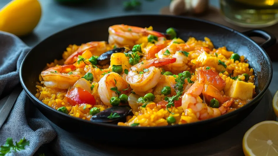 Rapide et facile, cette recette de paella de Philippe Etchebest est à ...