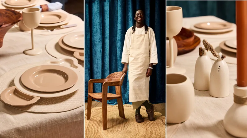 Le célèbre chef Mory Sacko signe une collection d’arts de la table ...
