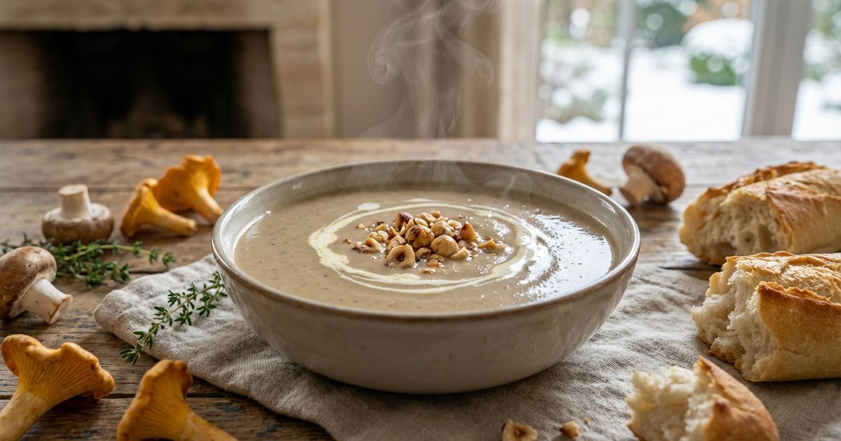 Veloute De Champignons Cyril Lignac