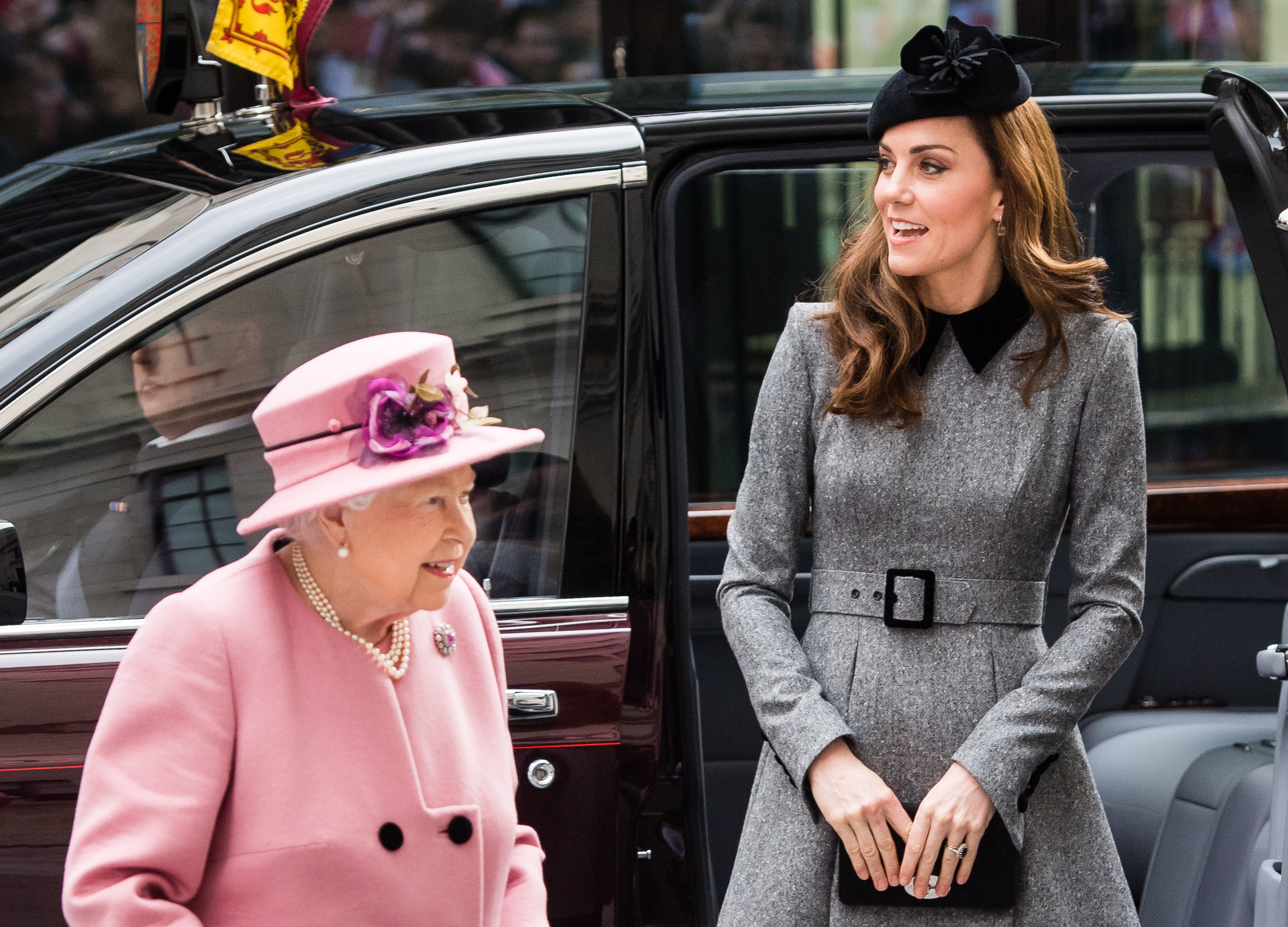 Kate Middleton, rayonnante pour une sortie en duo avec la reine